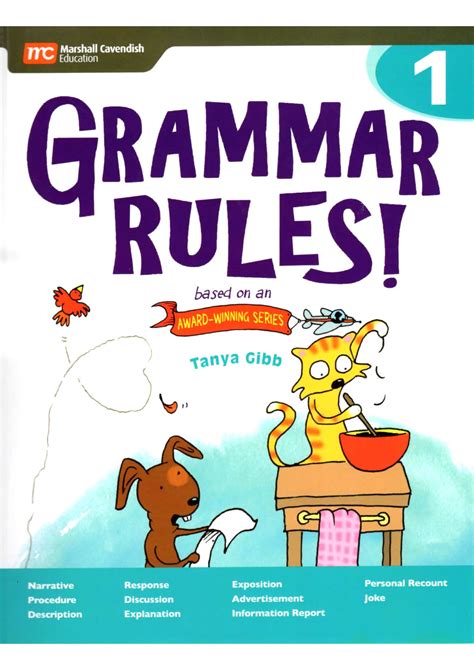 澳洲漫画语法练习册grammar Rules电子版pdf 百度云网盘下载 咿呀启蒙