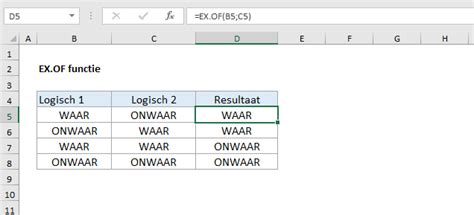 Ex Of Functie In Excel Uitgelegd Excel Wiki