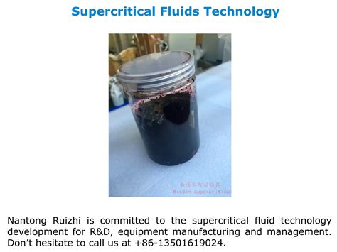 Industrial Supercritical Co2 Extraction Ppt