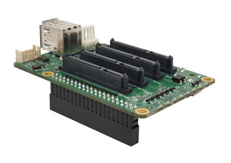 Dualquad Sata Hat For Raspberry Pi 4 Or Raspberry Pi 33b Allnet China