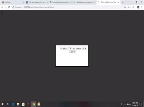 Time Table Management System Pptx