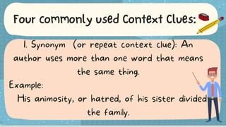 CONTEXT CLUES PPT Pptx For Grade Babes PPT