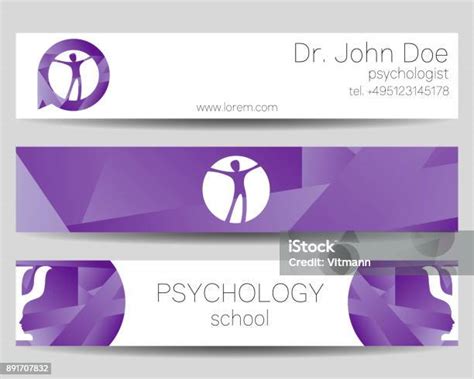 벡터 심리학 웹 배너 디자인 배경 또는 헤더 템플릿 Psi 기호입니다 Sumbol 그리고 Symboltype 아이콘입니다 프로필 인간입니다 크리에이 티브 스타일입니다 브랜드