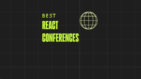 10 React Conferences To Consider Attending In 2025 The Cto Club