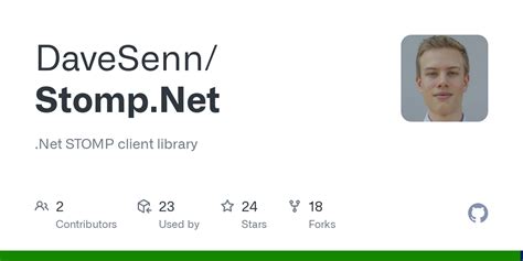 Github Davesenn Stomp Net Net Stomp Client Library