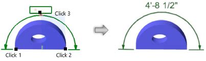 Arc Length Dimensioning