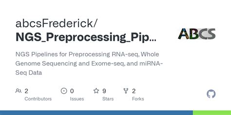 Ngspreprocessingpipelinernasnakefile At Master · Abcsfrederickngs