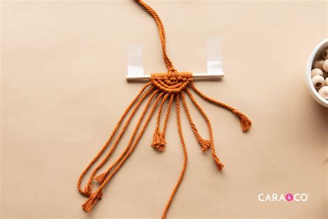 Diy Tutorial Essential Oil Macrame Car Diffuser Cara And Co