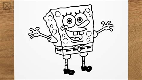 How To Draw SPONGEBOB Step By Step EASY YouTube How To Draw SPONGEBOB Step By Step EASY YouTube