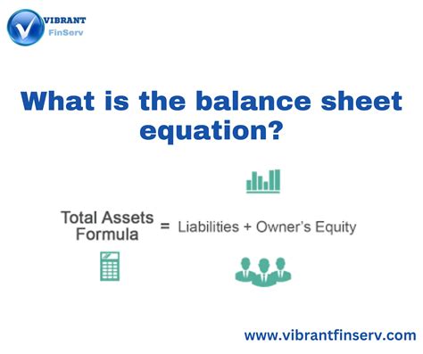 Balance Sheet Equation Article VibrantFinserv