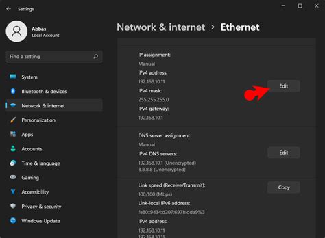 How To Assign A Static Ip Address In Windows 1110 Wikigain