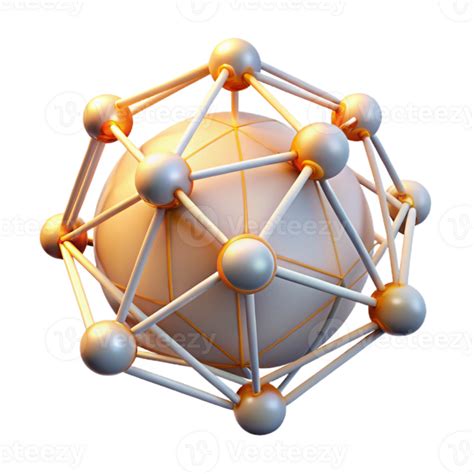 Serene Vintage A Stylized Representation Of The Internet A Network Of Interconnected Nodes And