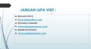 Mengatur Jarak Antar Karakter Character Spacing PowerPoint Belajar Office