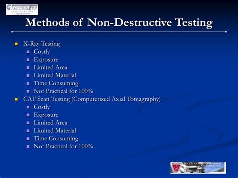 Ppt Non Destructive 3d Integrity Testing Of Composite Material Powerpoint Presentation Id