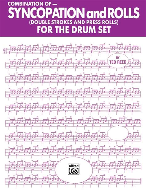 Syncopation And Rolls For The Drum Set Drumset Book Sheet Music