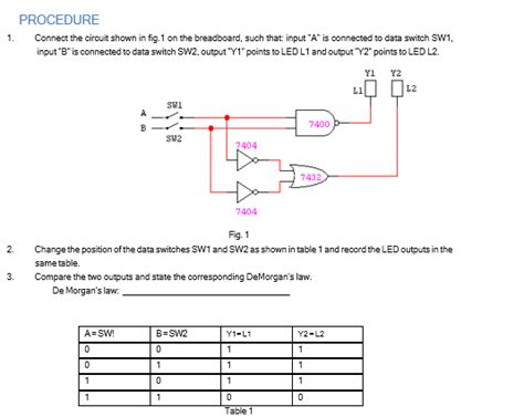 solved 4 connect the circuit shown in fig 2 on the