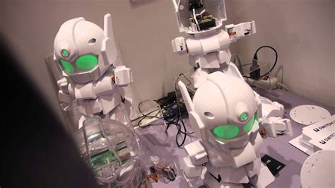 Rapiro Arduinoraspberry Pi Powered Humanoid Robot Kit Youtube
