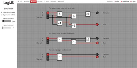 Logijs Logic Circuit Simulator