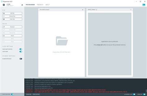 RECOVER FAILED While Tring To Program NRF52840 Using Nrf Programmer