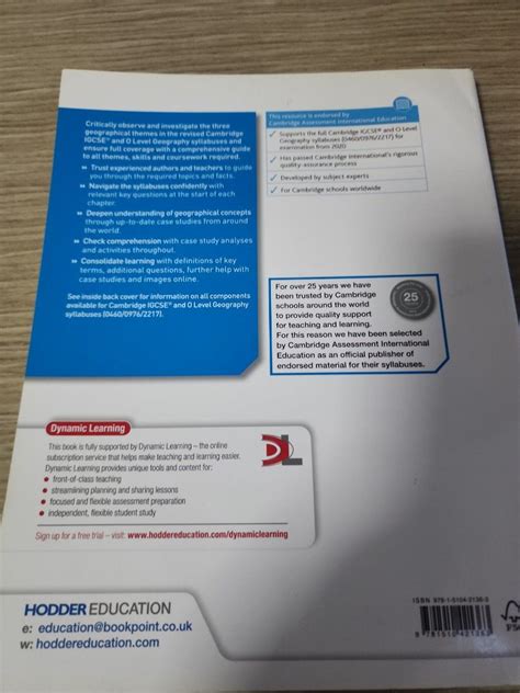 Geography Cambridge Igcse And O Level Hobbies And Toys Books And Magazines Textbooks On Carousell