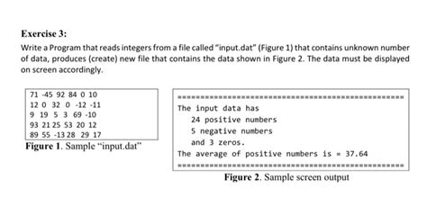 Solved Exercise Write A Program That Reads Integers From Chegg