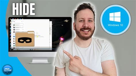 How To Hide A Folder In Windows 10 Youtube