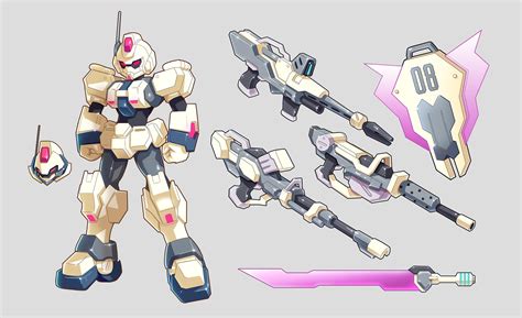 Gundam Ez8 Gundam And 3 More Drawn By Ultimatemaverickx Danbooru
