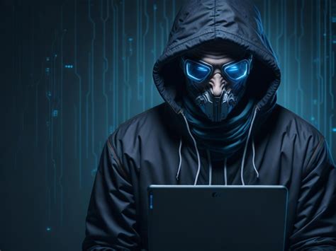 Premium Ai Image Cyber Security Hacker
