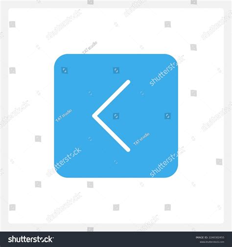 Active Undo Action Button Ui Element Stock Vector Royalty Free