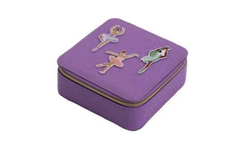 Buy Argos Home Violet Fabric Small Ballerina Jewellery Box Jewellery Boxes And Hangers Argos