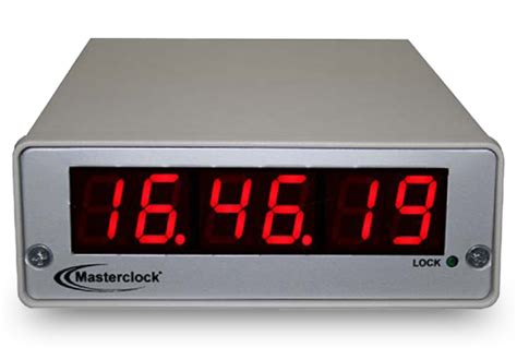 Ntd200 Network Time Protocol Display Masterclock Products