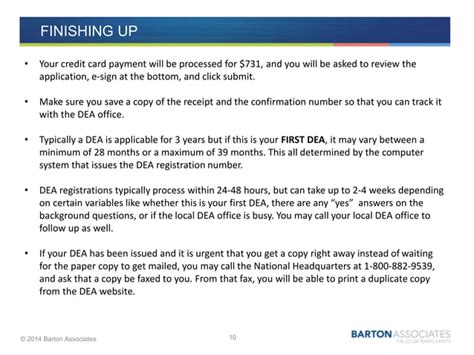 How To Apply For A Dea Registration Pptx Medical Health