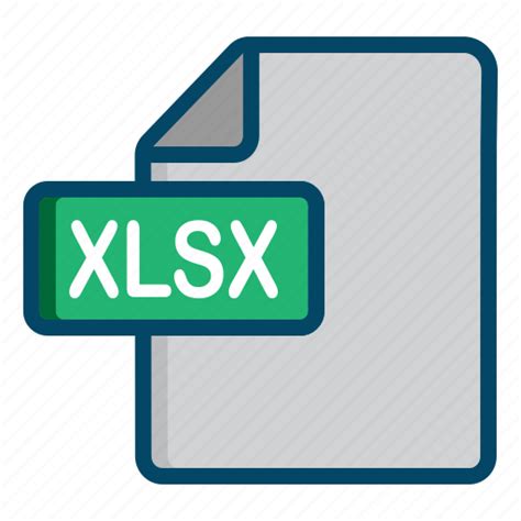 Document Excel File Xlsx Icon