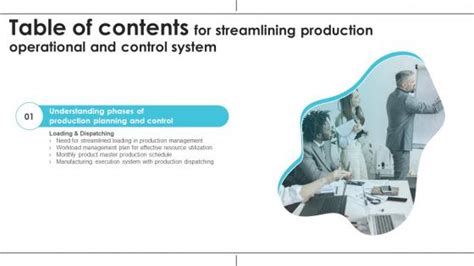 Streamlining Production Operational Powerpoint Templates Slides And Graphics