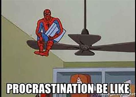 25 Funniest Procrastination Meme Meme Central