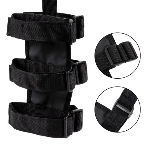 조정 가능한 소화기 설치 스트랩 자동차 소화기 고정 밴드 빨간색