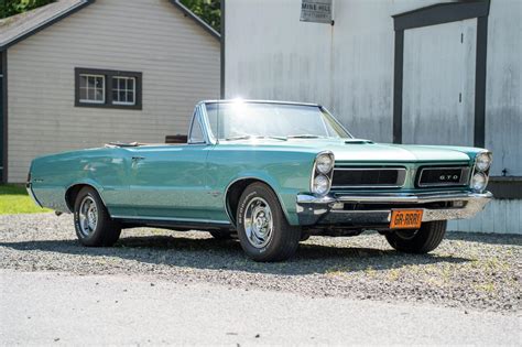 23 Years Owned 1965 Pontiac Lemans Convertible 4 Speed For Sale On Bat