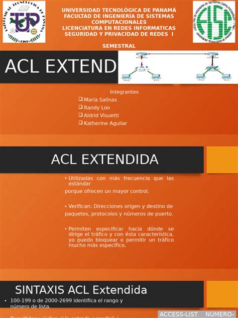 Acl Extendidas Pdf