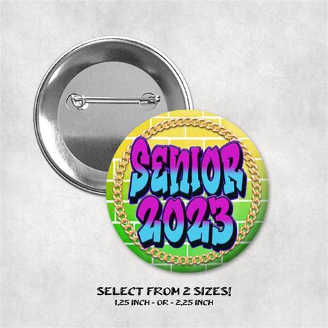 Class Of 2023 Badge Etsy