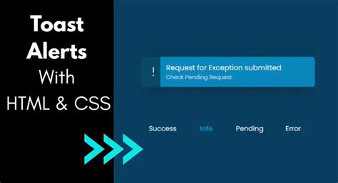 How To Design Toast Alert Messages With Html And Css
