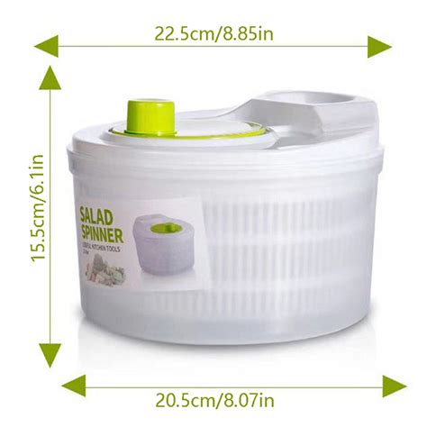 Vegetables Salad Spinner Lettuce Leaf Vegetable Dehydrator Washer