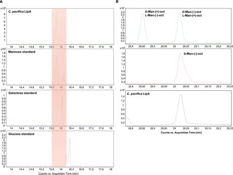 A Section Of The Gc Ms Chromatogram Profiles Of The Acetylated Methyl