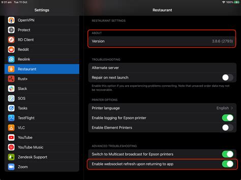 Ios Websockets Issues Lightspeed Restaurant Pos O Series