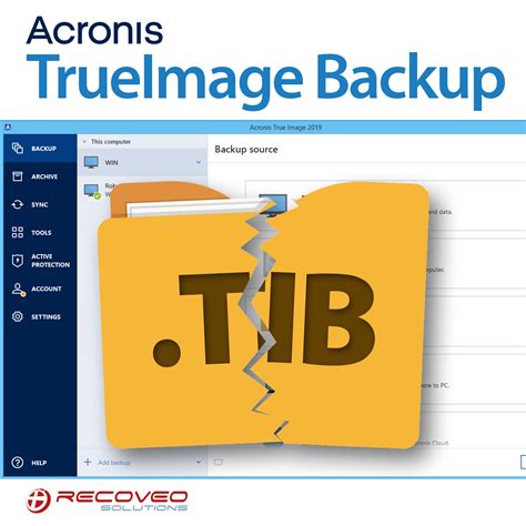 Acronis Trueimage Backup Tib Corrupted How To Recover Data With Full Filename And Folder