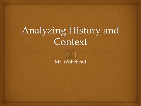 Ppt Unveiling Context Analyzing Story Influences Powerpoint