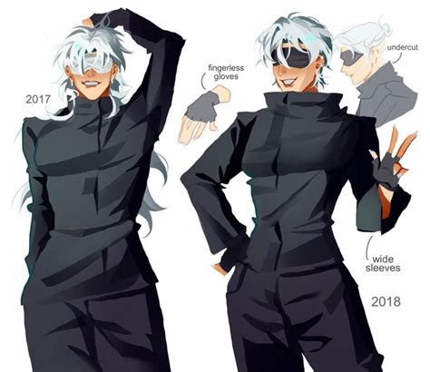 Ze On X Fem Gojo Design Jujutsukaisen Murvcuzbfd X In 2024 Anime