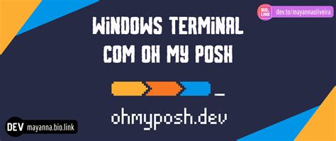 Terminal Do Windows Com Oh My Posh Dev Community