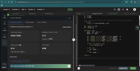 Harsh Patel On Linkedin Gfg160 Geekstreak2024 Geeksforgeeks Codingchallenge Problemsolving