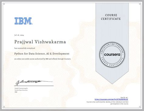 Prajjwal Vishwakarma On Linkedin Datascience Ibmdatascience Coursera Learningjourney