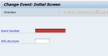 MC SAP Tcode Change Event MC SAP Tcode Change Event